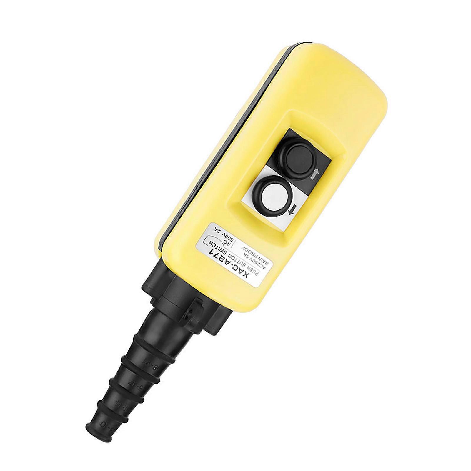 Crane Chain Hoist Push Button Switch Lifting Pendant Controller 2 Buttons | Fruugo UK