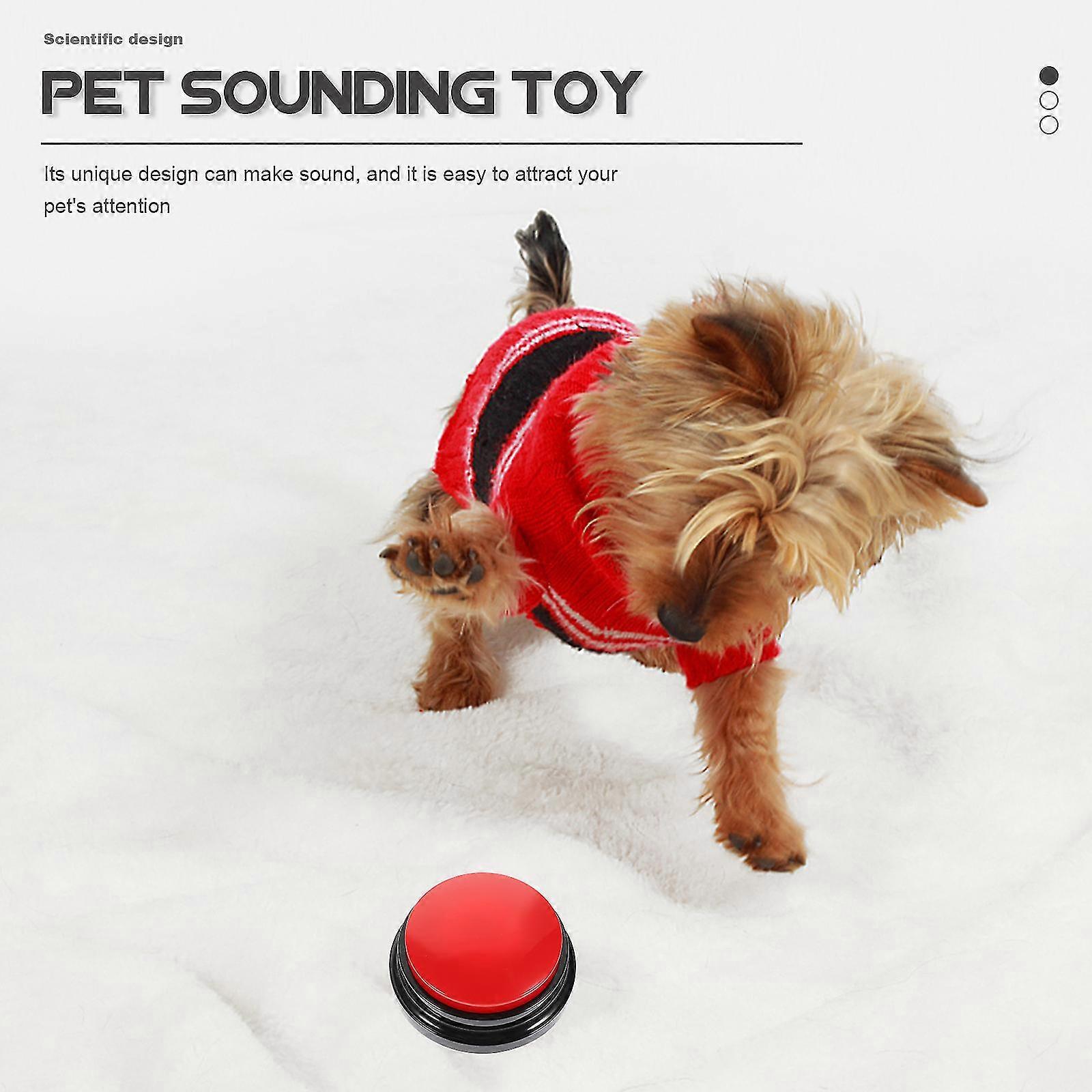 Household Recording Button Interesting Dog Buzzer Interactive Talking ...