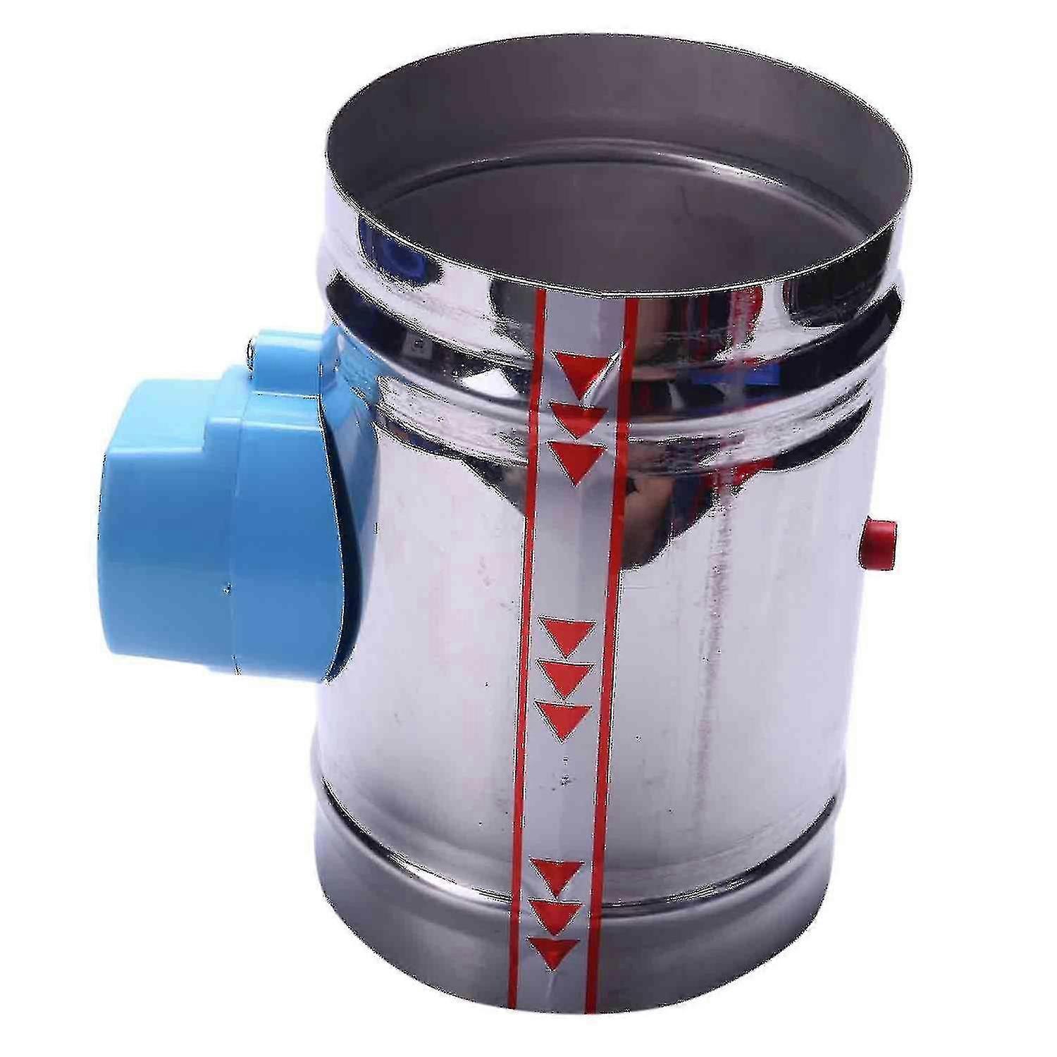 125mm Stainless Steel Damper Valve Hvac Electric Duct Motorized Damper ...