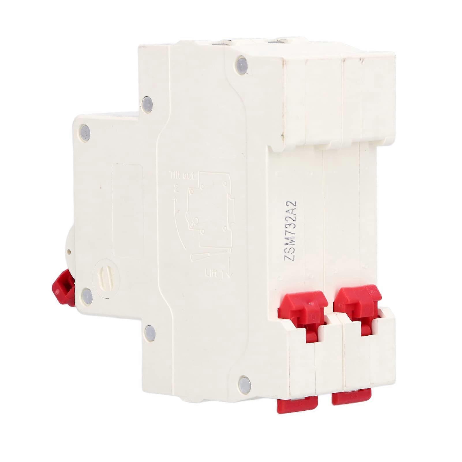 DC Miniature Circuit Breaker, 2P Circuit Breaker Low Voltage DIN Rail Mount 32A DC 1000V, DC ...