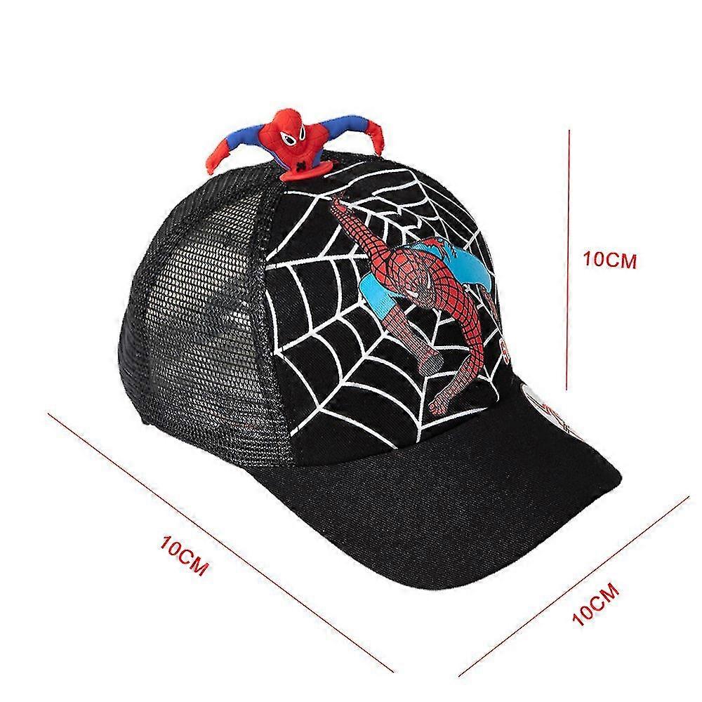 Kids Spiderman Baseball Cap Children Summer Mesh Hat -NMAOV | Fruugo UK