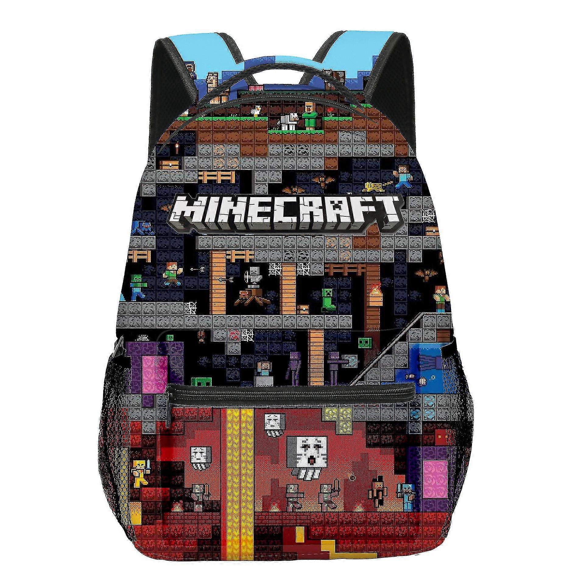 Minecraft Primary And Secondary School Students' Schoolbags Children's ...