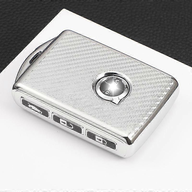 Silver - Car Key Cover For Volvo Xc40 Xc60 Xc90 Xc70 S60 S80 S90 C30 ...