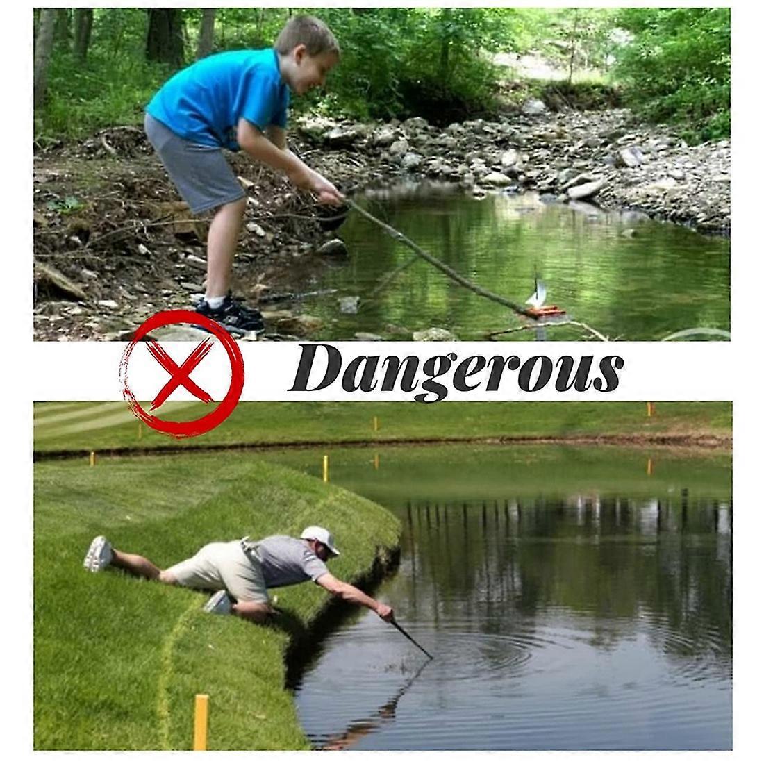 Disc Golf Retriever Disc Golf Grabber 10 Feet Portable Telescoping ...