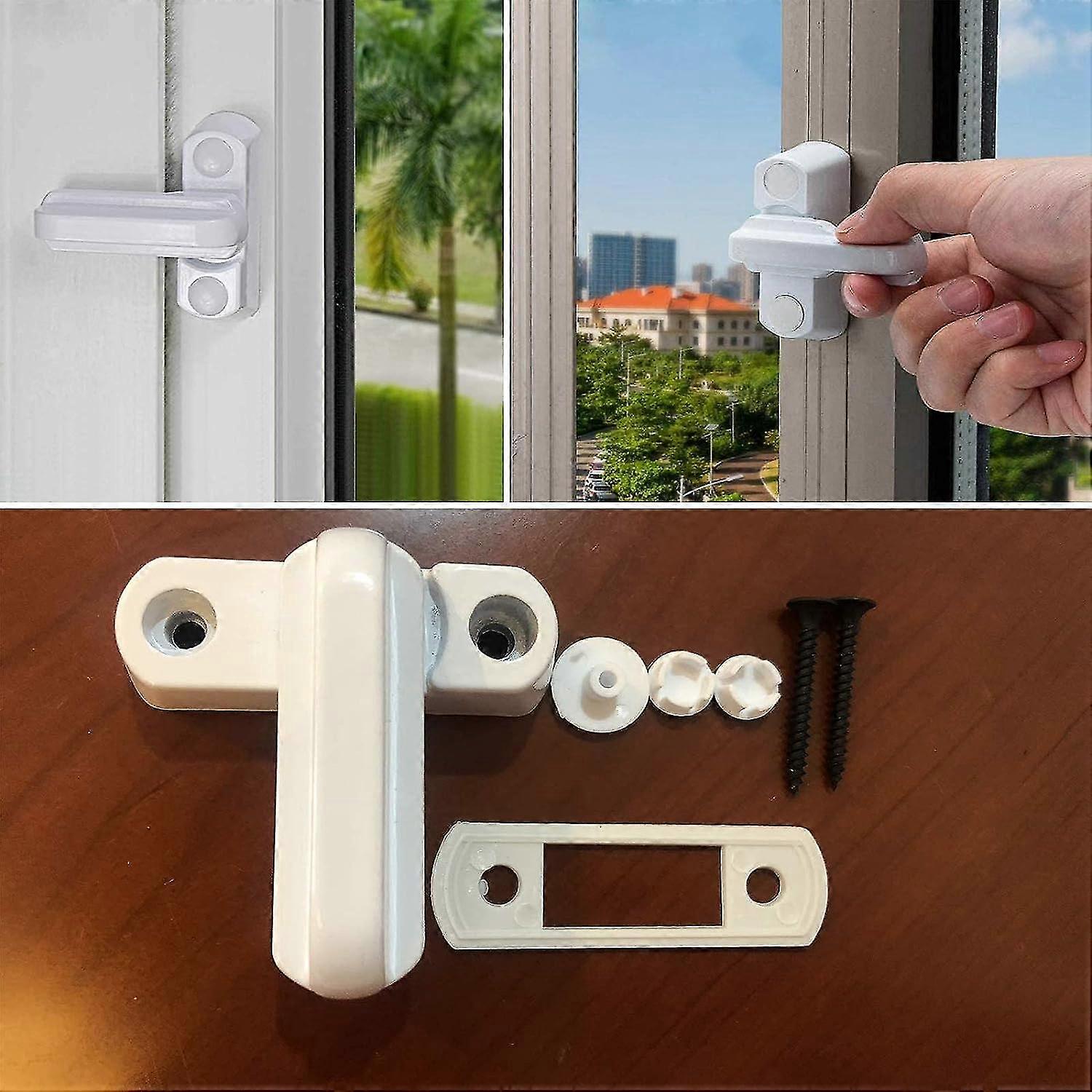 Window Sash Jammer, Window Locks, Plastic Steel Casement Door And ...