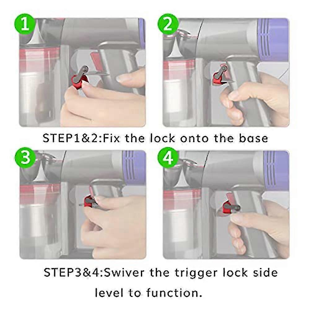 Extension Hose And Trigger Lock For Dyson - Flexible Hose And Switch ...