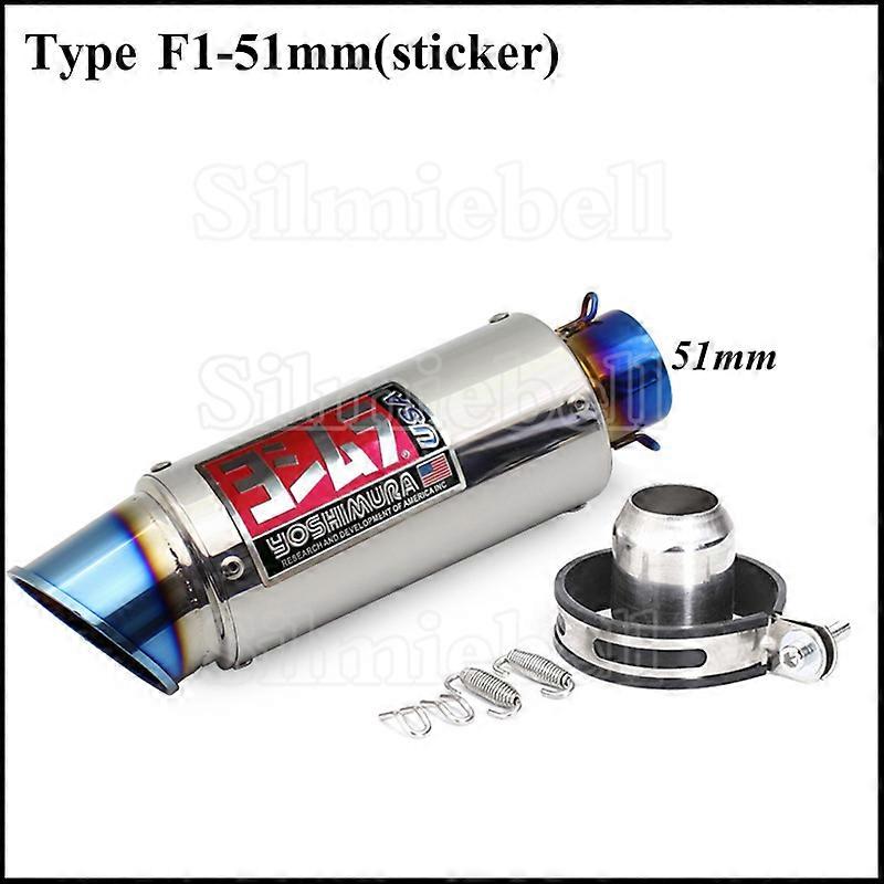 Universal Yoshimura Motorcycle Exhaust Muffler Pipe GP Design Escape ...