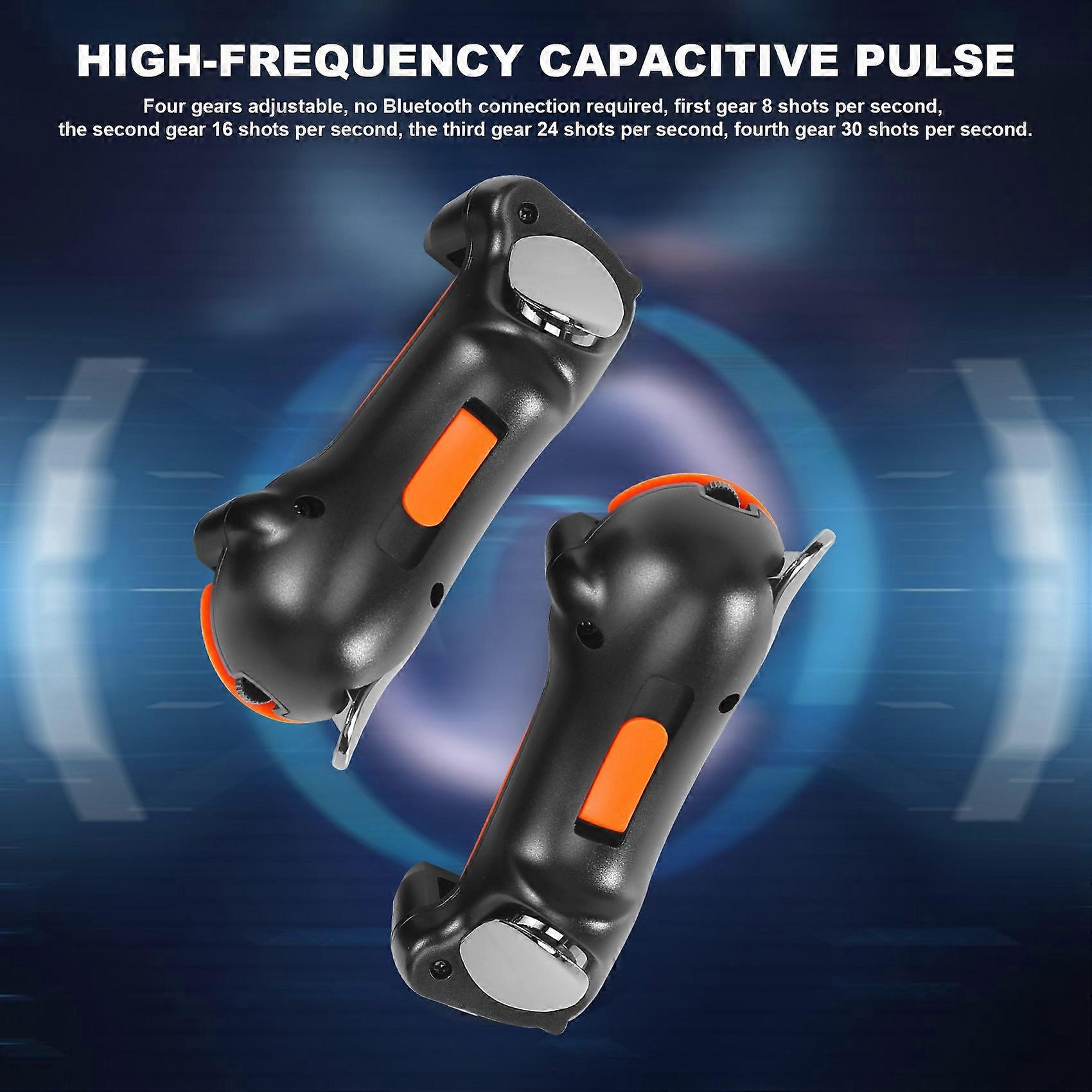 Six Finger for iPad PUBG Controller Capacitance Adjustable Mobile Game Trigger L1R1 Button ...