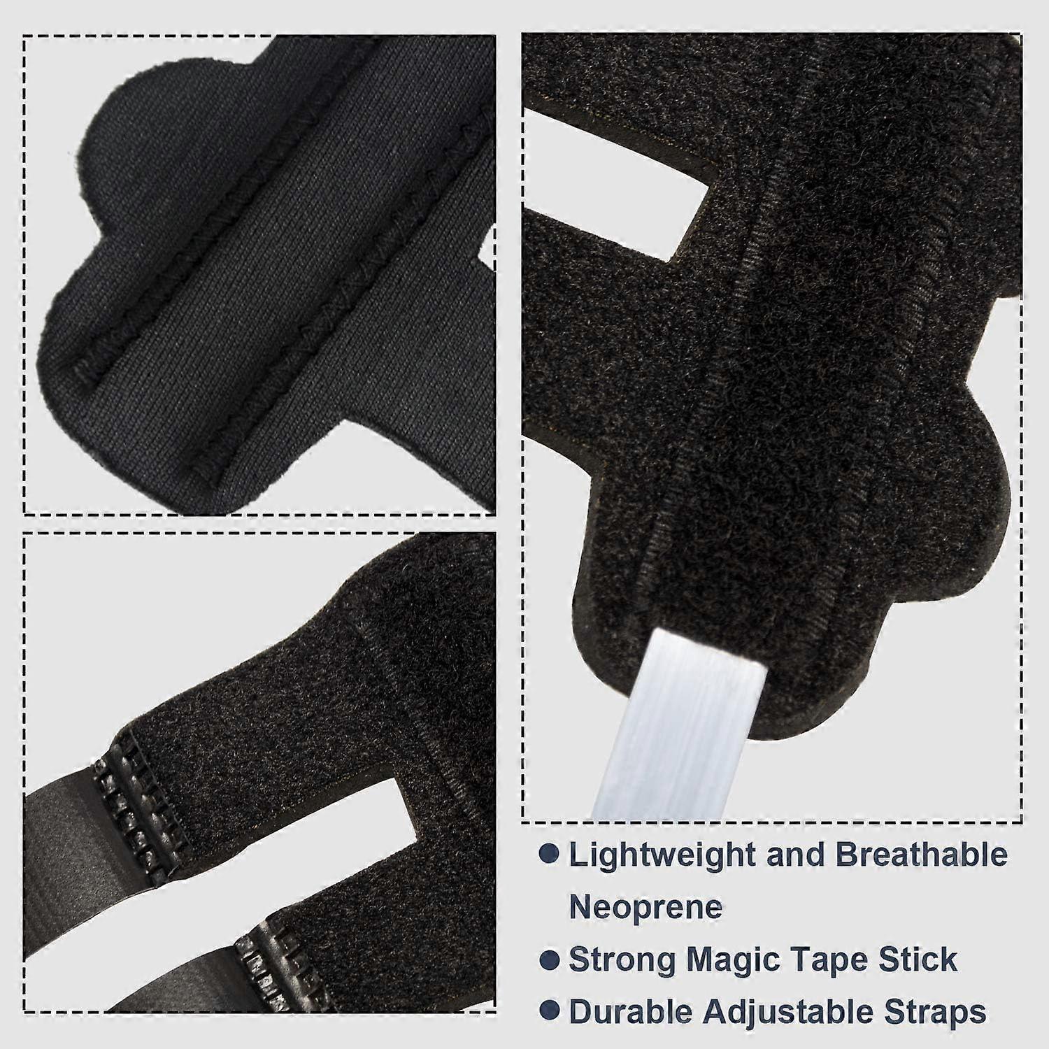 Trigger Finger Splint, Knuckle Immobilizer, Integrated Aluminum Support ...