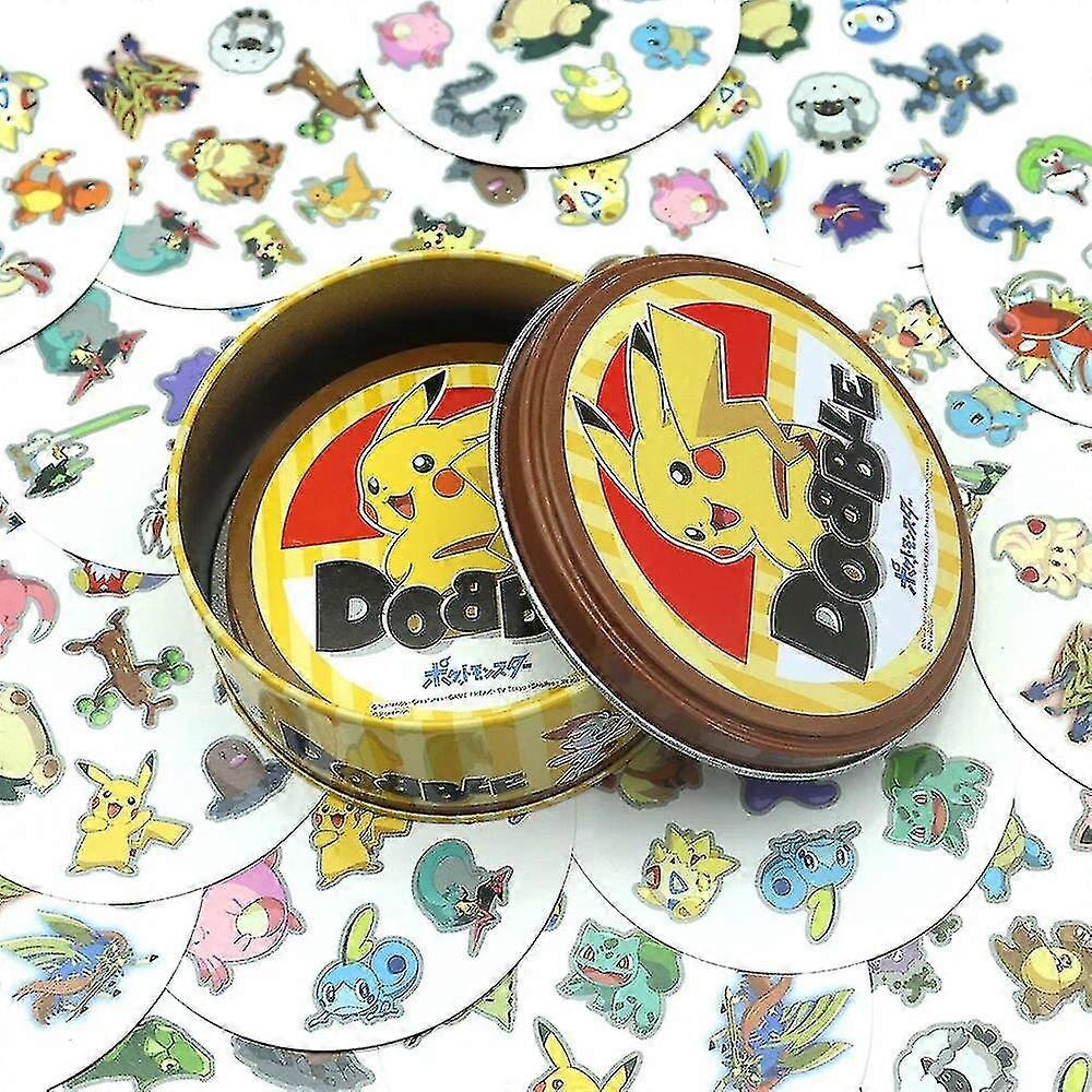 Spot It Board Game Dobble Pokemon Pixar Sports Animals Interactive ...