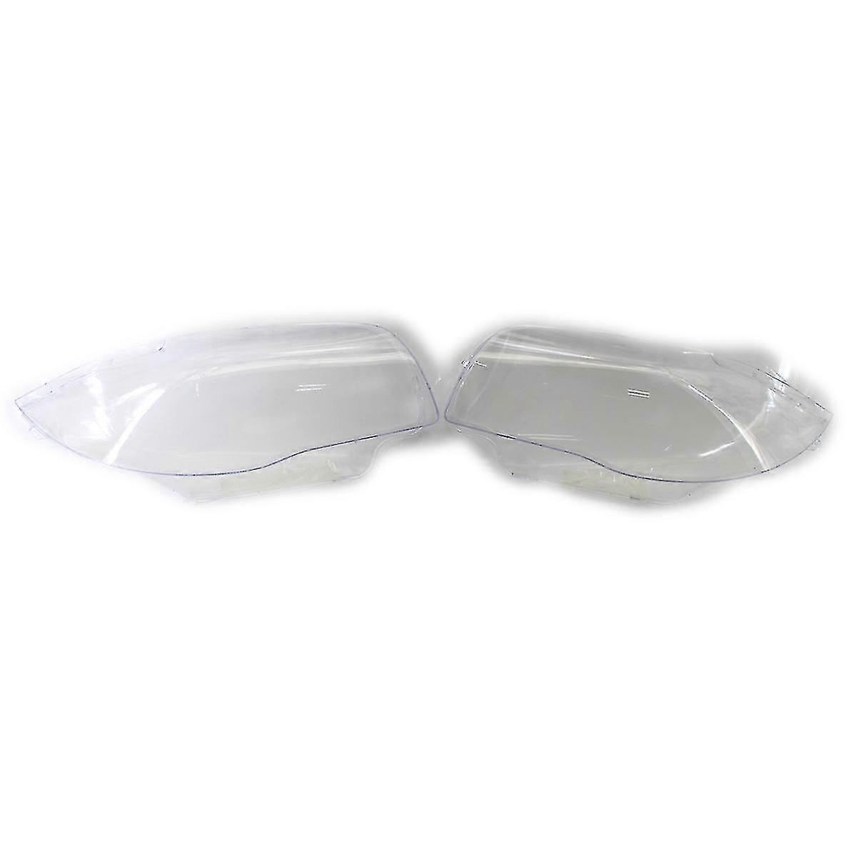 Pair Headlight Head Light Lamp Shell Car Headlight Lens Shell Cover For ...