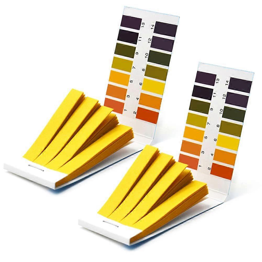 2-Pack pH Test Strips Ph. 1-14 Test Paper Extensive Test Paper Litmus ...