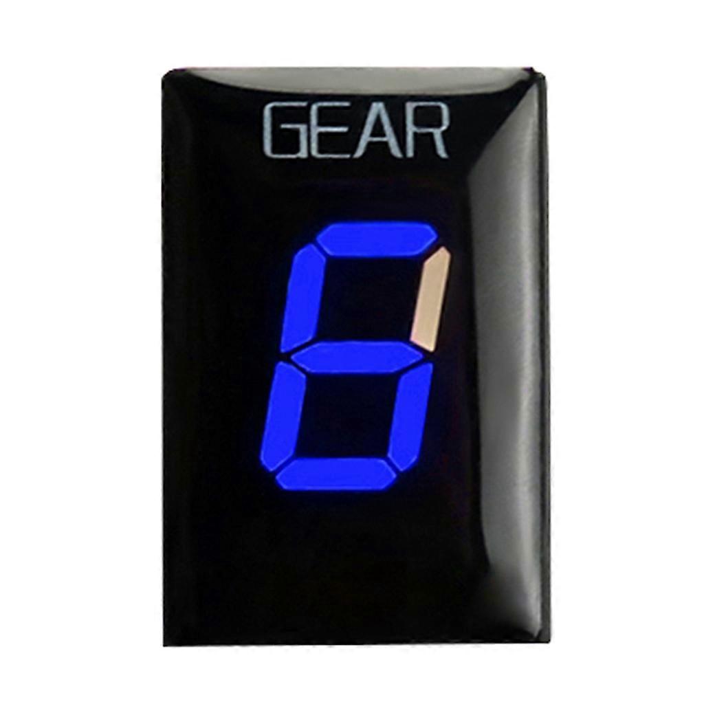 Waterproof Motorcycle Gear Indicator Blue LED Display | Fruugo UK