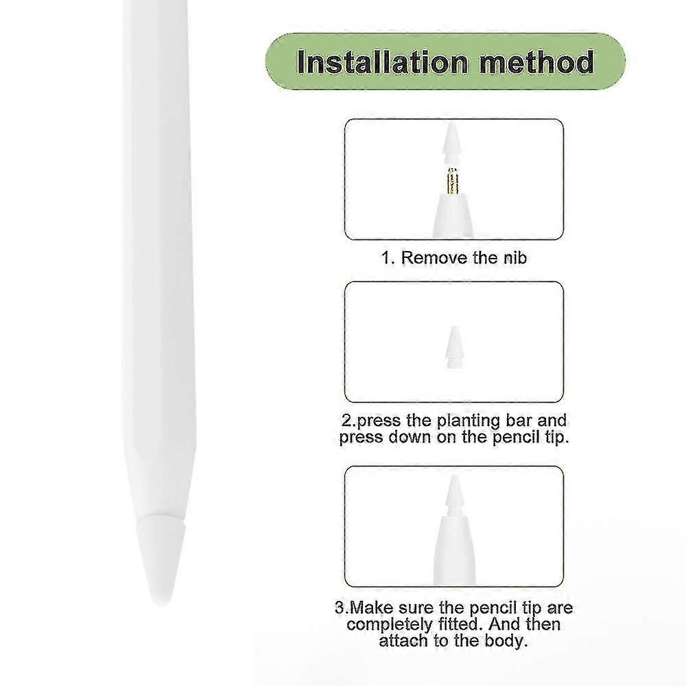 Silicone Writing Protection Tips Compatible With Apple Pencil 1st/2nd ...