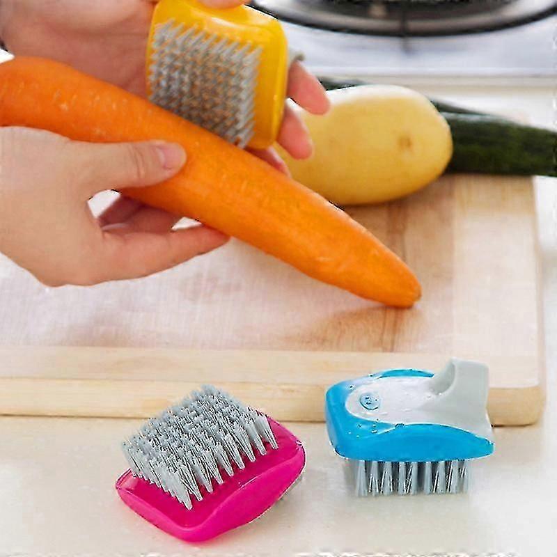 Fruit And Vegetable Brush Veggie Brushes Vegetable Scrubber Cleaning ...