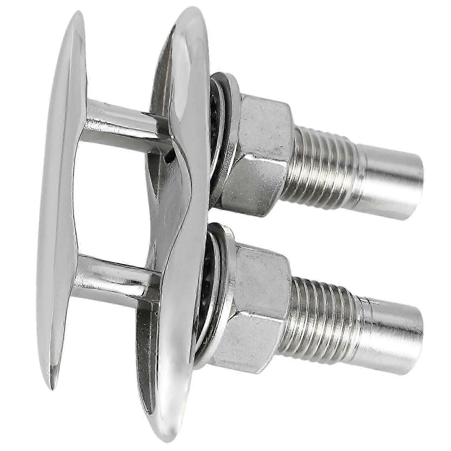 Boat Ship Mooring Dock Neat Cleat Stainless Steel Double-deck Push-pull ...