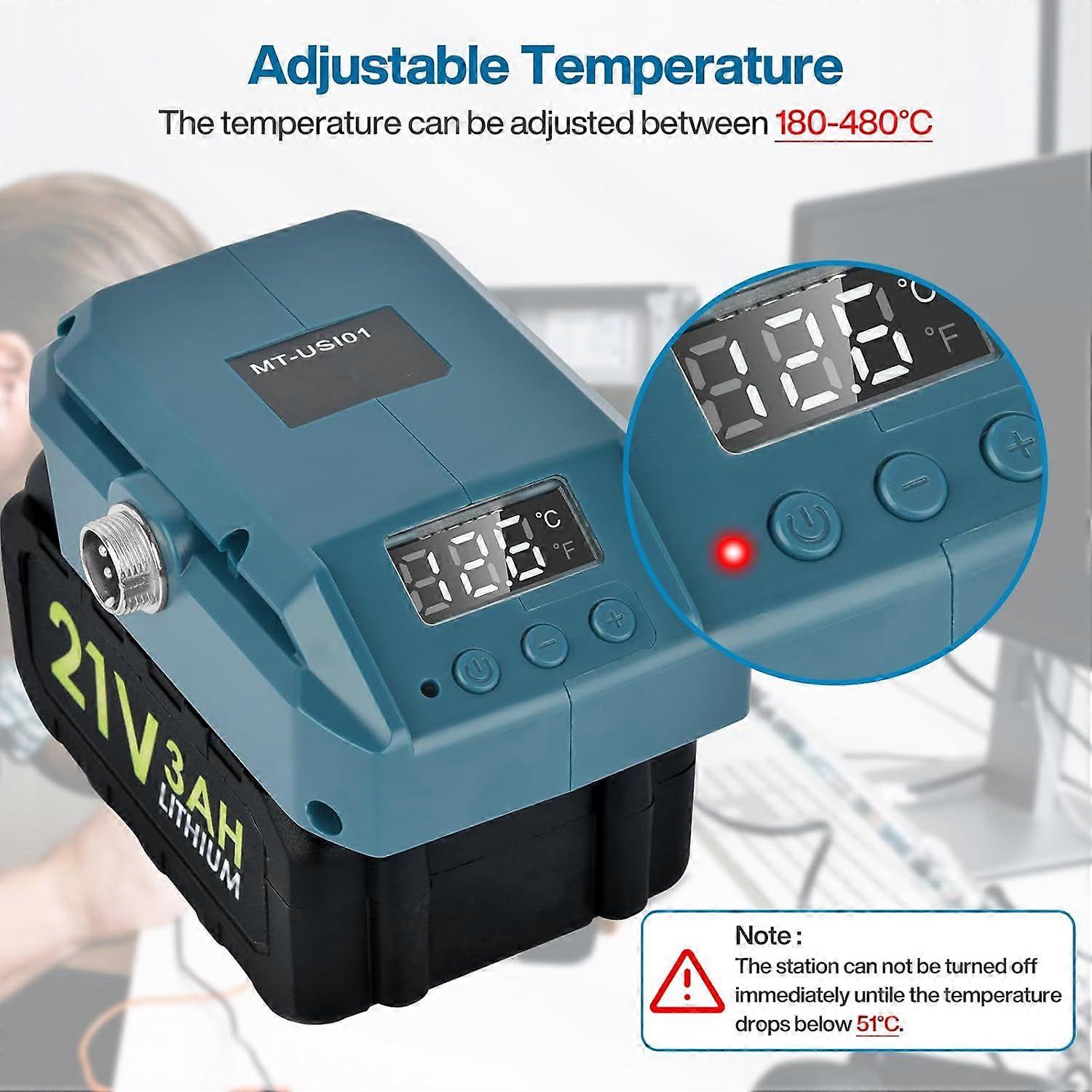 Battery-powered Soldering Irons: Digital Electric Soldering Iron for ...