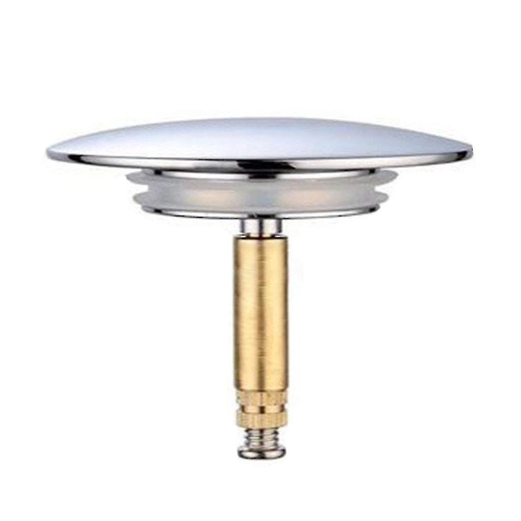 Manuel løft Afløb Badekar Prop Justerbar Afløbsprop Vask Tætningsdæksel ...