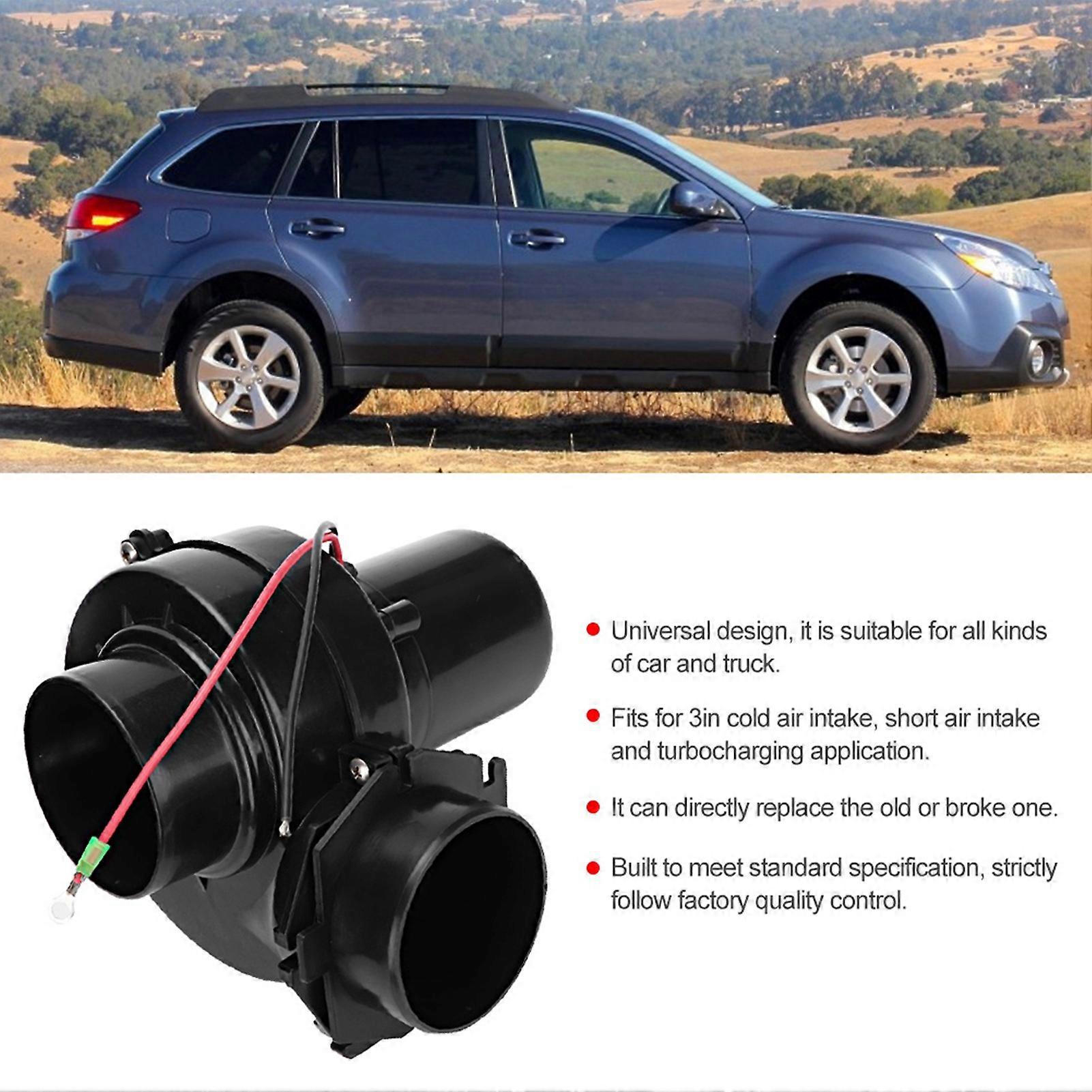 Electric Turbocharger Universal Black 3inch Cold Air Intake Generator ...