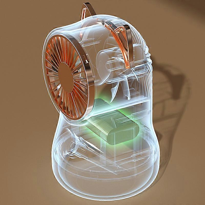 Nano Spray Fortune Cat Shape Misting Desk Fan - Small Cooling Fan with ...