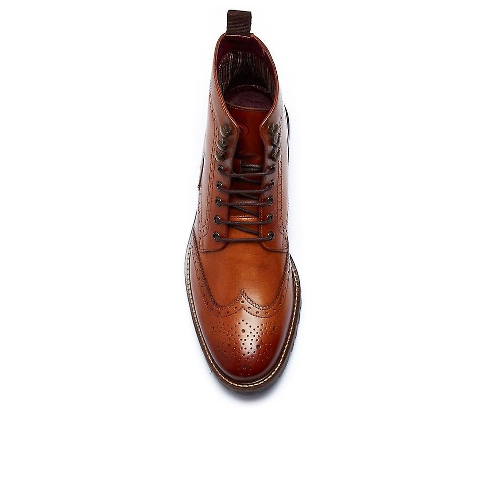 Base London Boone Mens Brogue Boots | Fruugo UK