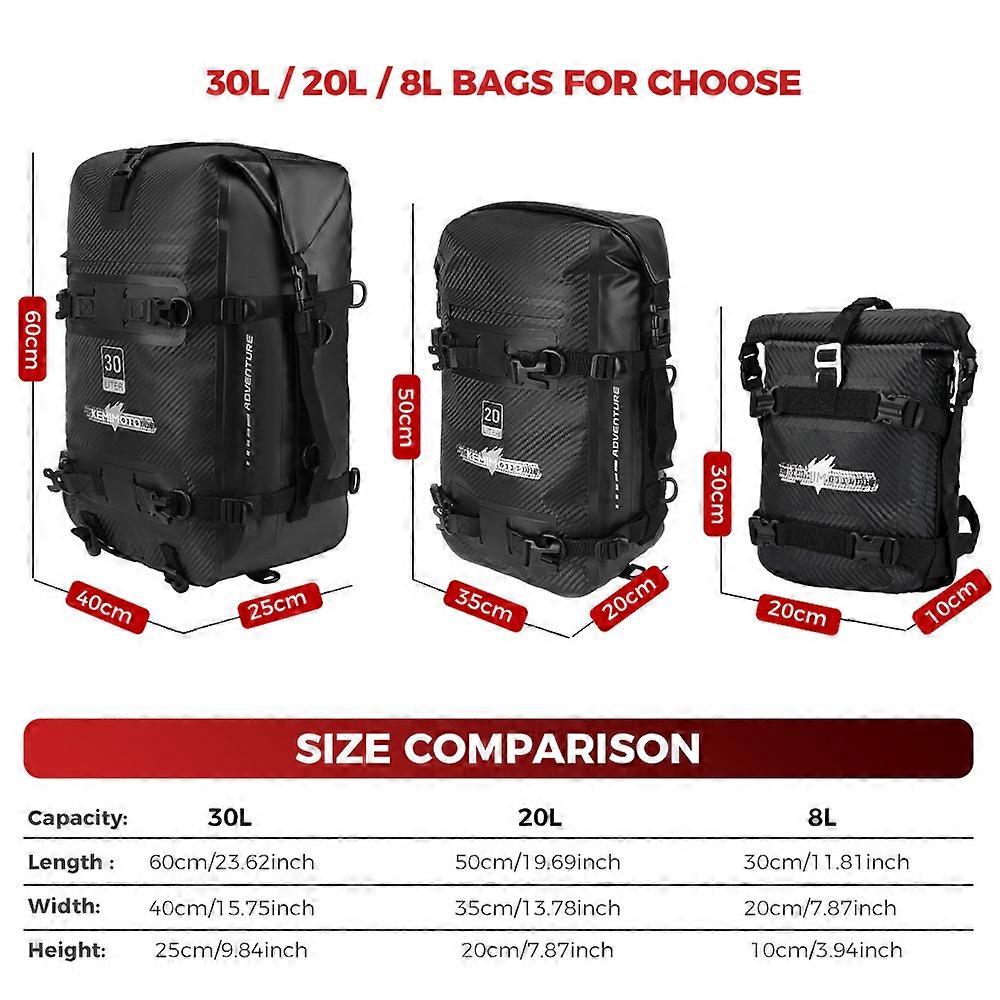 Motorcycle Dry Bag Crash Bar Bags For BMW R 1250 GS ADV R1250GS R1200GS ...