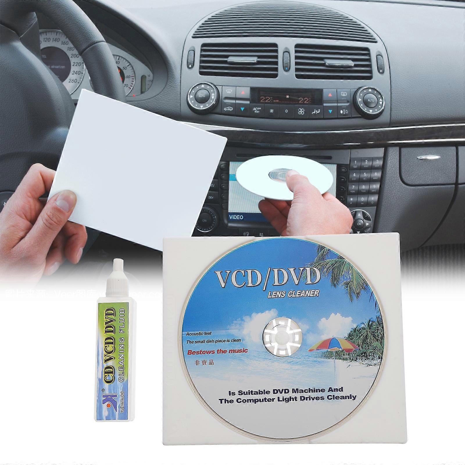 1 Set Disc Cleaning Set Player Maintain Equipment for CD/VCD/DVD Player ...