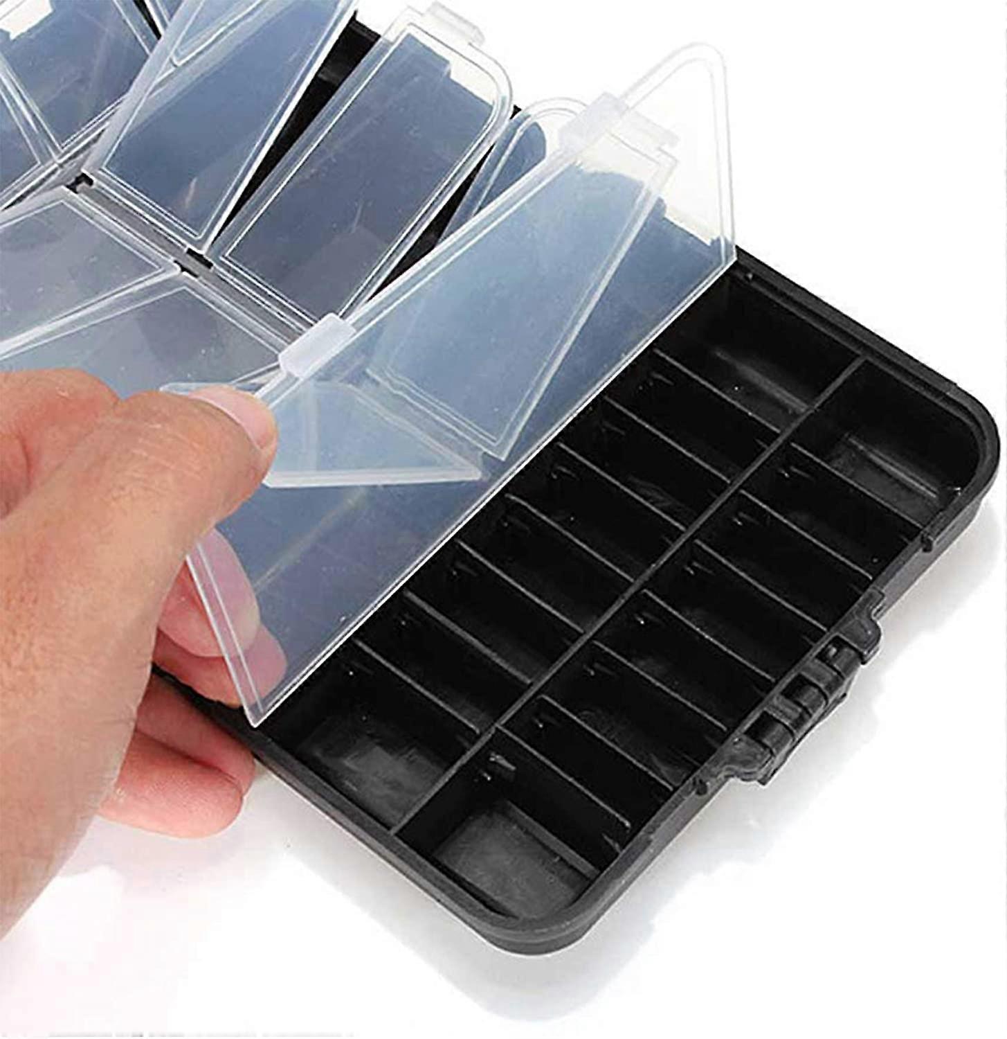 Fishing Tackle Box,2Pcs Waterproof Fishing Lure Storage Box ...