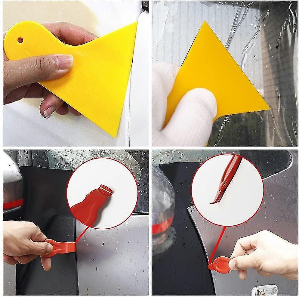 Car Vinyl Wrap Tool Kit, Wrap Squeegee Wallpaper Smoothing Tool With ...
