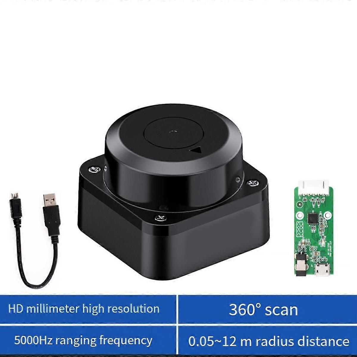 For C1 Radar Sensor 360 Scanning Ranging Module 12mm Ranging for Robot ...
