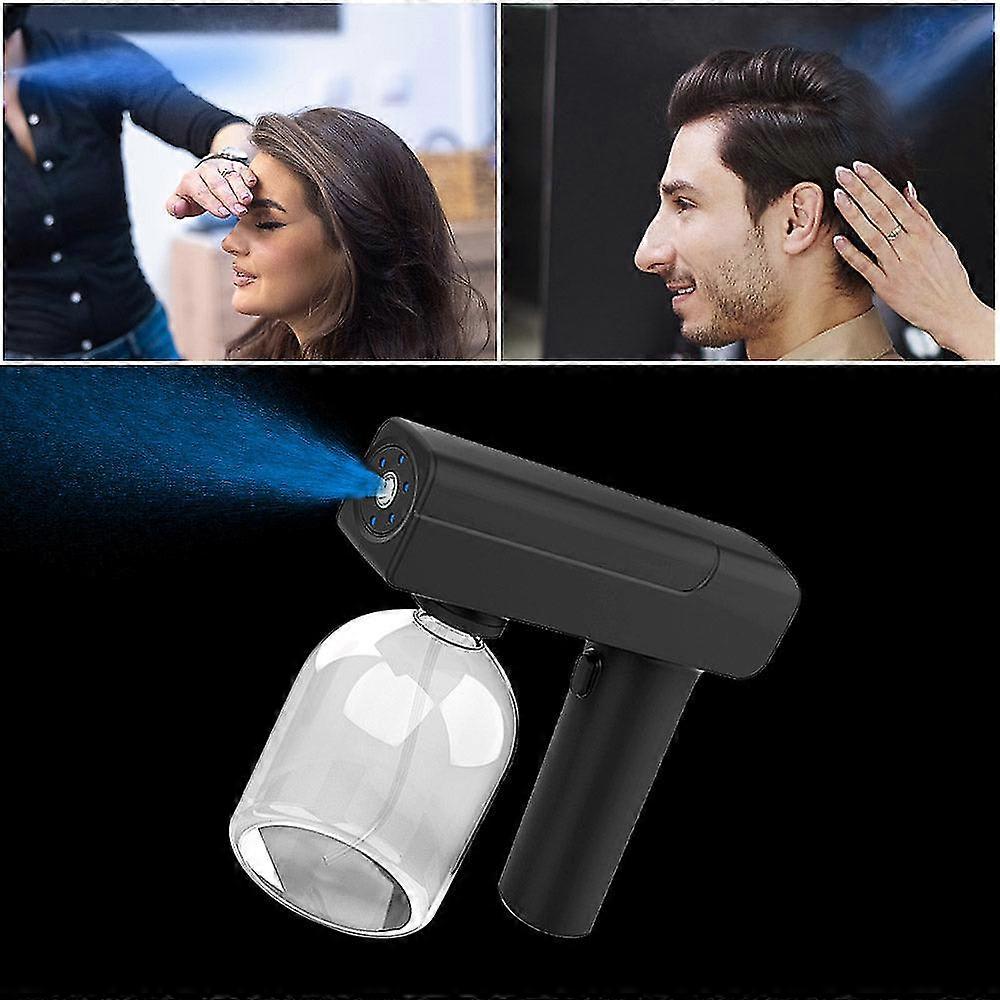 500Ml/17oz wireless electric sanitizer sprayer blue light nano steam ...