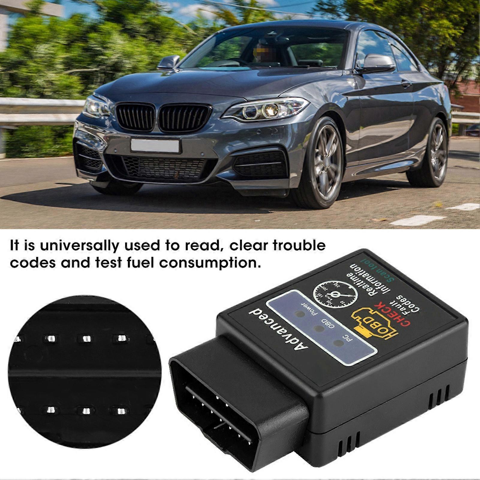 ODBII Car Diagnostic Tool BT2.1 Trouble Code Reader Scanner | Fruugo UK