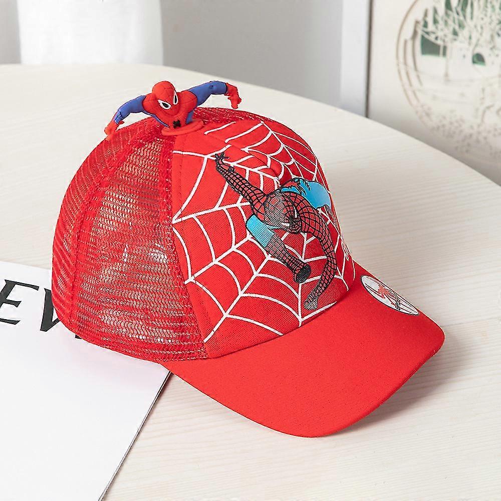Kids Spiderman Baseball Cap Children Summer Mesh Hat -NMAOV | Fruugo UK
