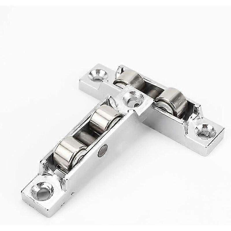 4 Steel Plastic 77 Steel Plastic Double Groove Wheels Zinc Alloy Door ...