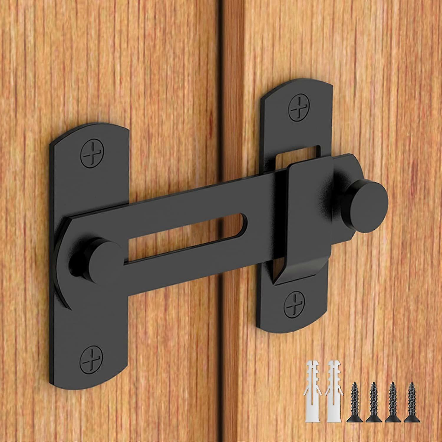 180 Degree Flip Sliding Barn Door Lock for Privacy - Safe barn Door ...