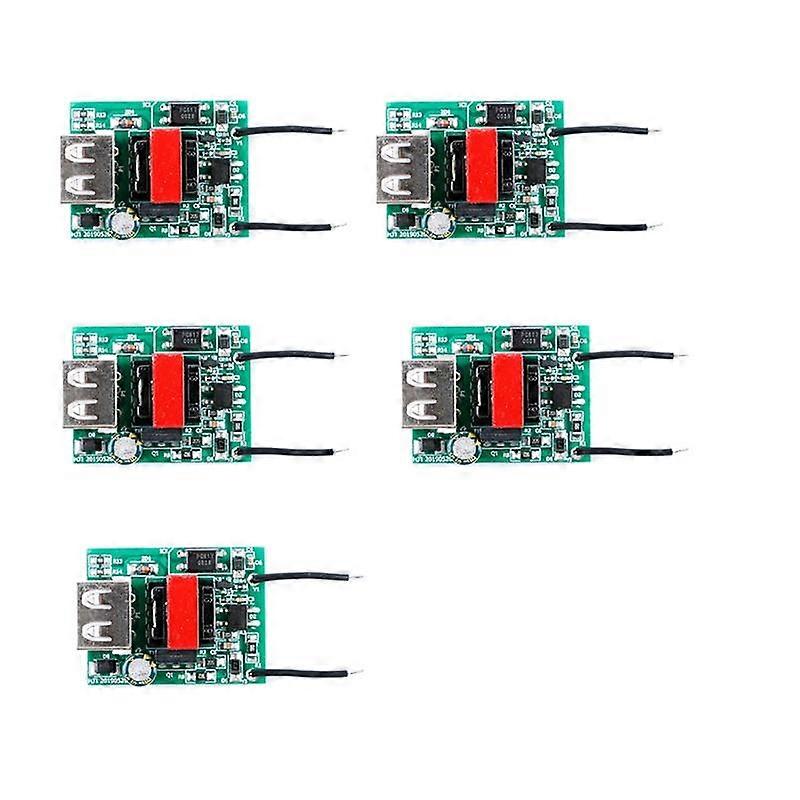 5 Pcs Buck Converter Stabilizer DC-DC Module 12V 24V 36V 48V 72V To 5V 1A USB Galvanic Isolated ...