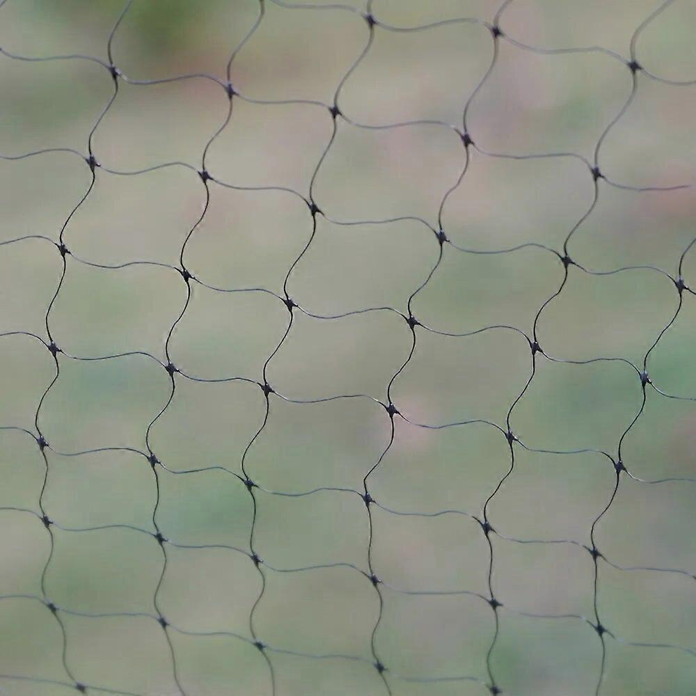 Black Garden Plant Fence Netting Anti Bird Net Catcher Trellis Netting ...
