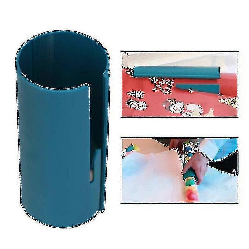 2x Sliding Wrapping Paper Cutter Christmas Wrap Paper Craft Cutter ...
