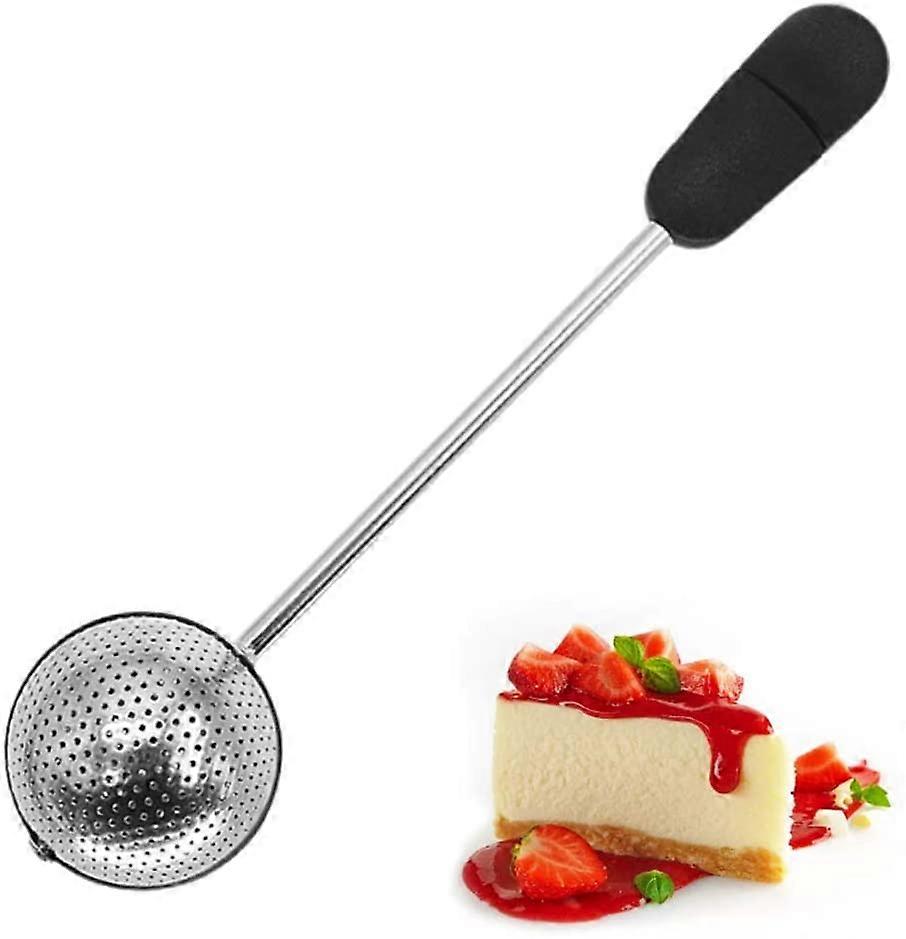 Stainless Steel Spice Icing Sugar Powder Shaker Duster Baking Flour ...