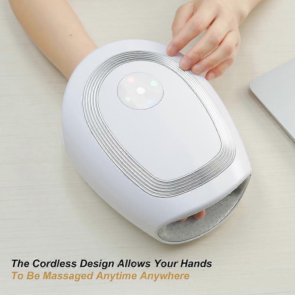 Electric hand massager with heating function Hand therapy device for ...