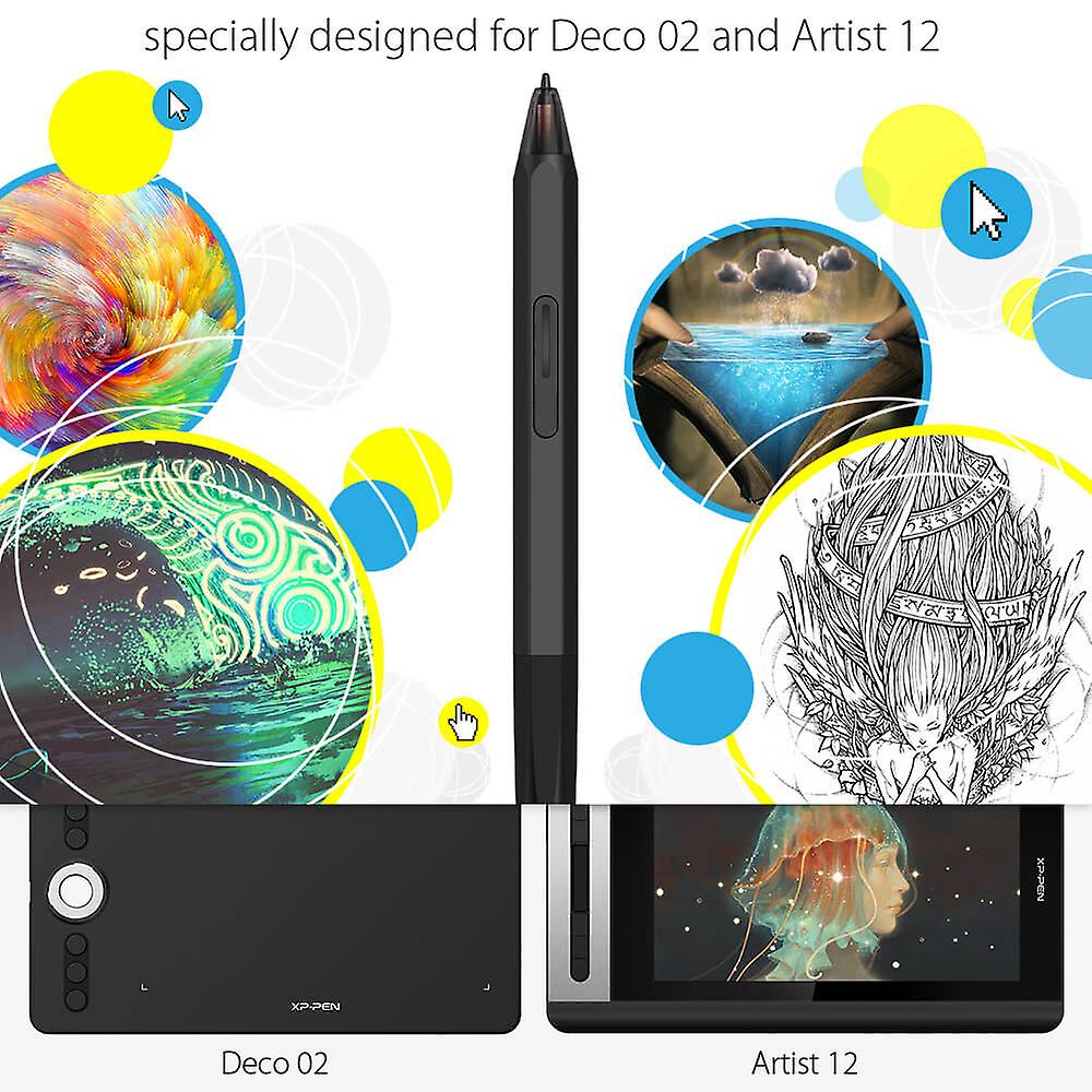 Xp-penna P06 Batterifri Halkfri Penna Spårfritt Grepp Hexagonal-form ...