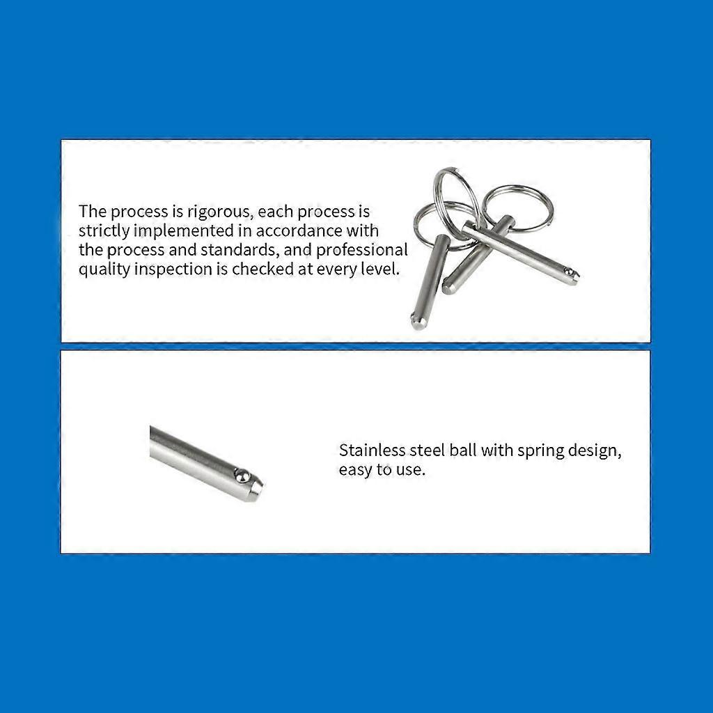 Marine Grade Quick Release Ball Locking Pin for Motorhome Bimini Top ...