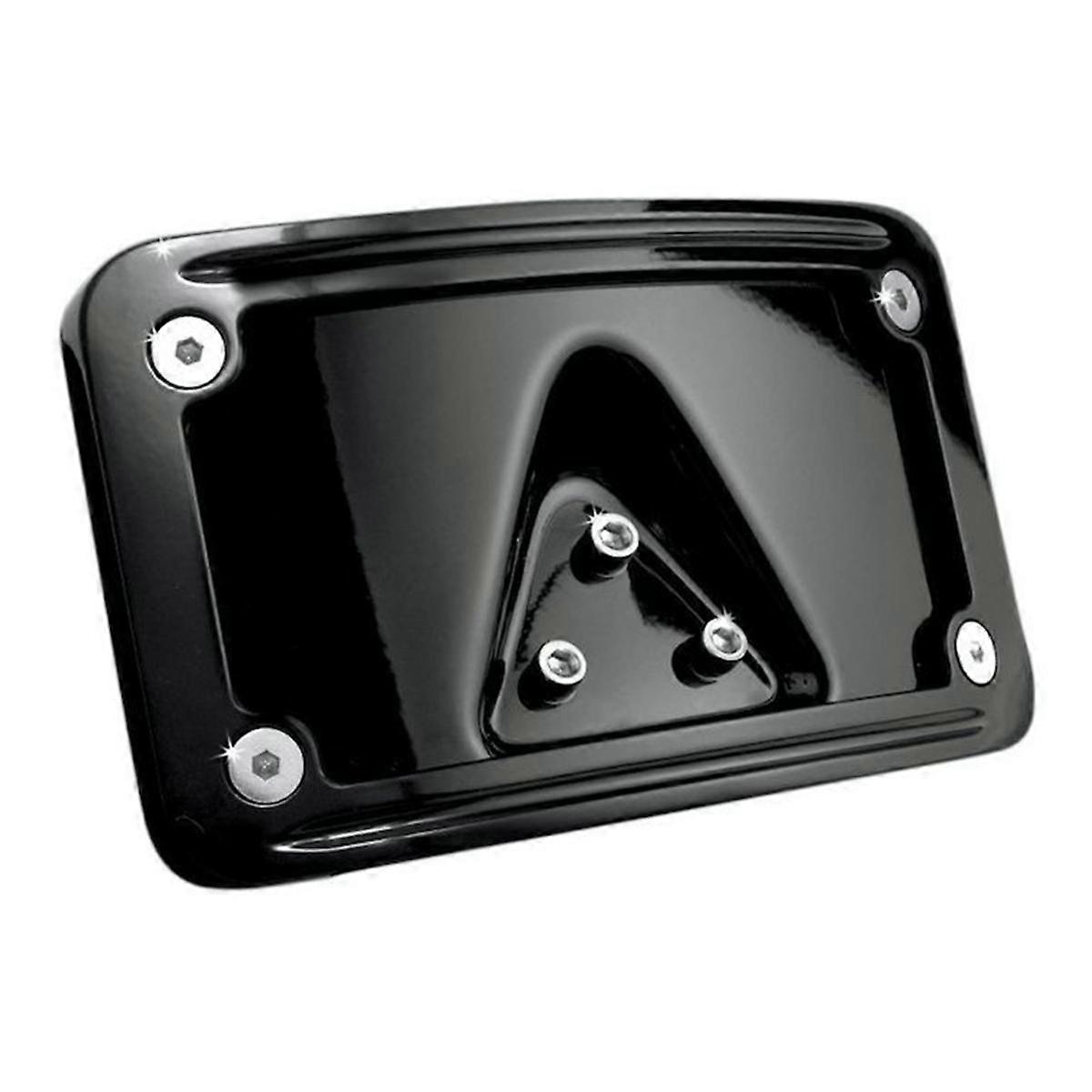 Motorcycle Curved Laydown License Plate Mount Bracket for Softail 3Hole ...