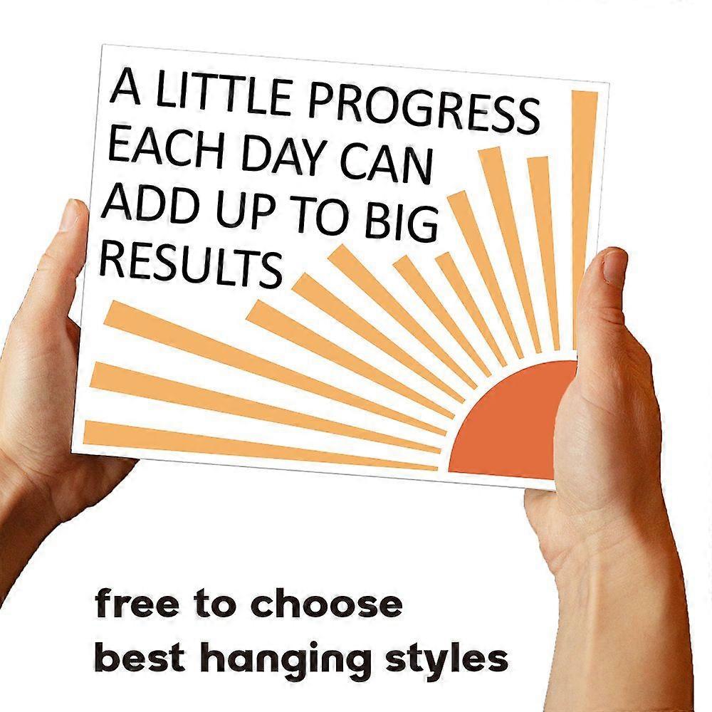 1 Pc Inspirational Quote Poster Paper 10x8inch(25.5x20.5cm) a Little ...