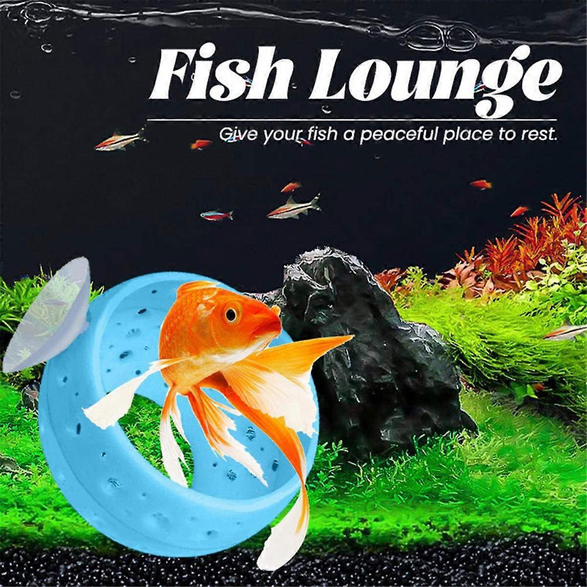 Fish Tank Accessory Small Hole Hollow Fish Cave Plastic Aquarium Decor ...