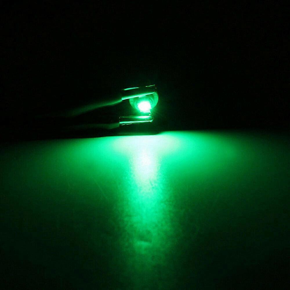 10pcs 5 Colors T5 Car LED Dashboard Indicator Light B8.5D 5050 1SMD ...