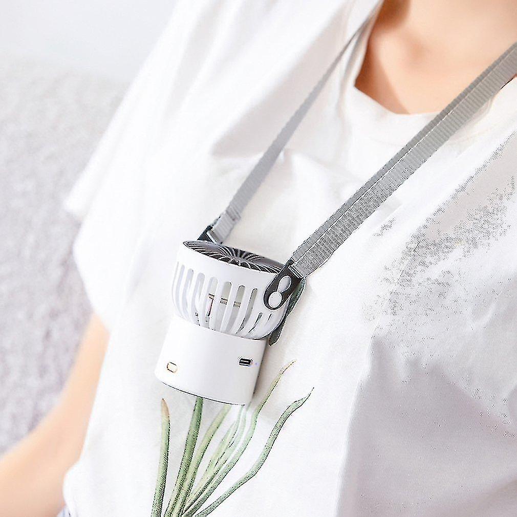 Usb Desk Fan Hanging Neck Ar Speed With Quiet Operat 45 Rotat Mini Fan ...