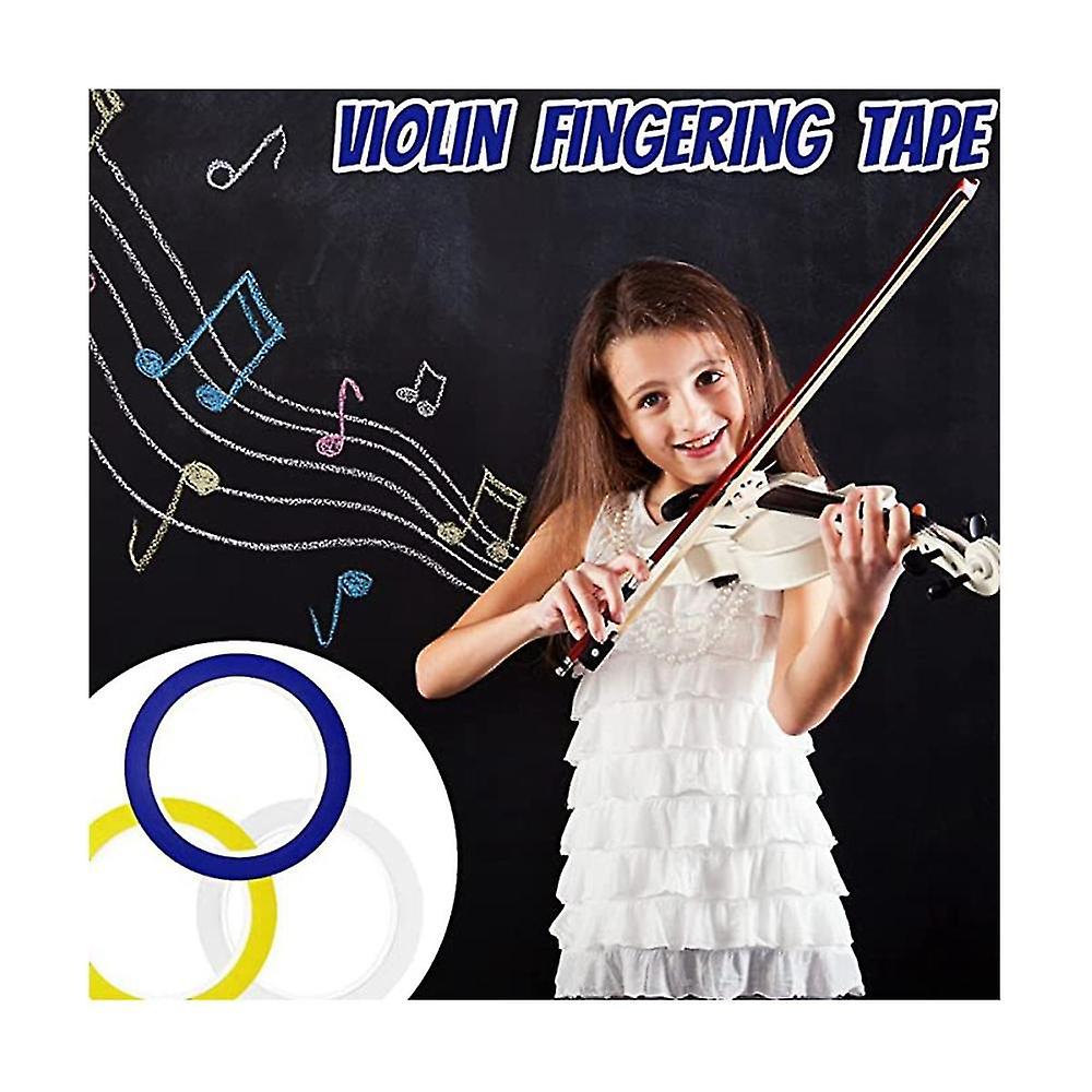 6 Pcs Violin Finger Tape Fingerboard,fingerboard Grip Tape For ...
