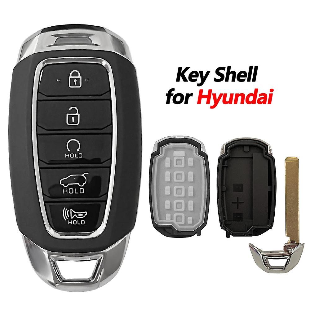 3/4 Buttons Smart Remote Key Shell For Hyundai I30 Ix35 Encino Azera ...