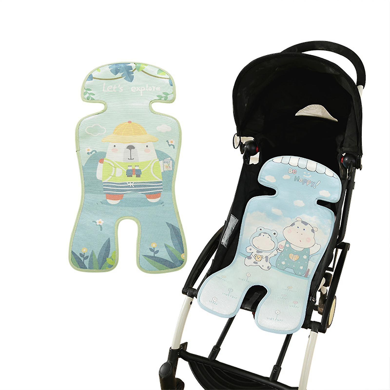Summer Breathable Ice Stroller Cooler Mat,70x30cm Multifunctional Baby ...